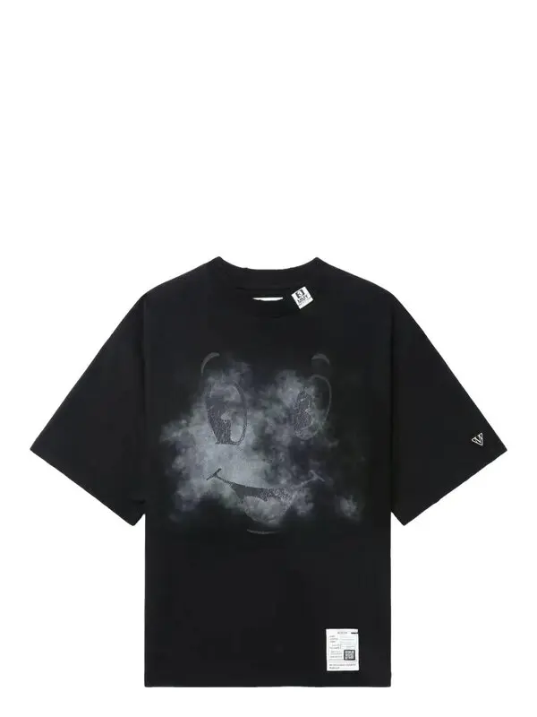 Mihara Yasuhiro Graphic-print T-shirt - Black