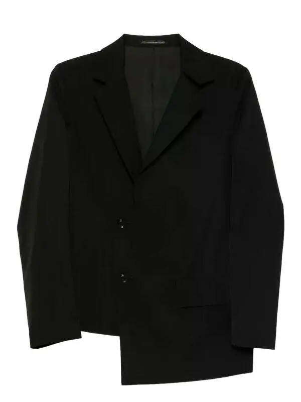 Y’s Asymmetric Jacket - Black