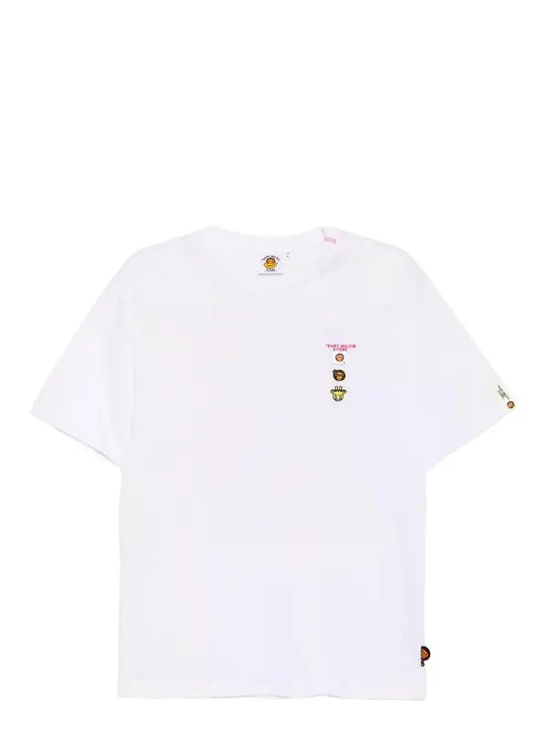 A BATHING APE Short Sleeve T-shirt - White