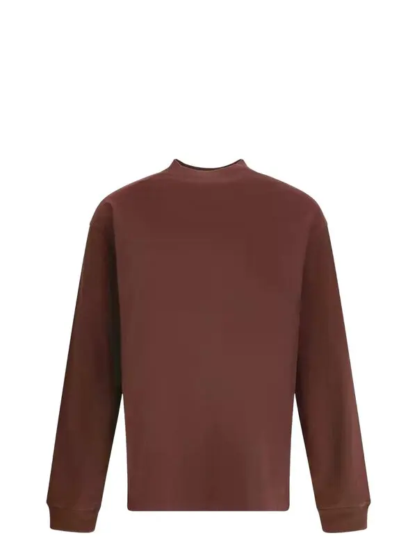AGOLDE Long-sleeve Crewneck Sweatshirt - Brown
