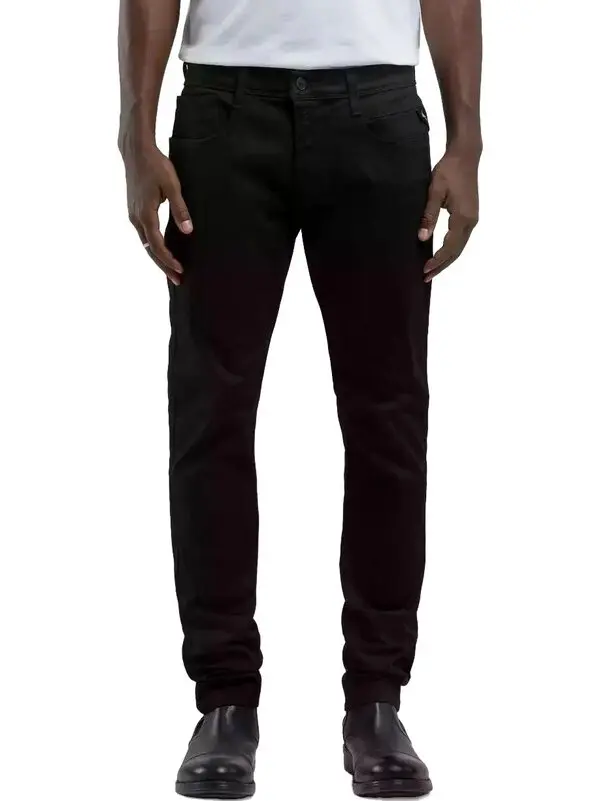 REPLAY Hyperflex Belt-loops Jeans - Black