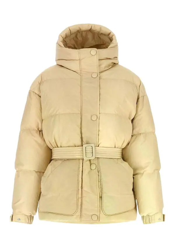 IENKI IENKI Quilted Belted Jacket - Neutrals