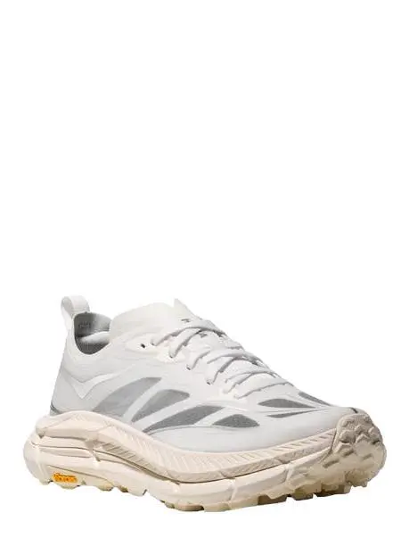 HOKA® Mafate Speed 4 Lite Sneaker - Frost/cosmic Grey