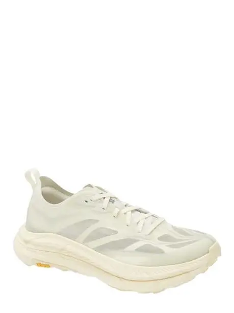 HOKA Mafate Speed 4 Lite Sneaker - Truffle Salt/yellow