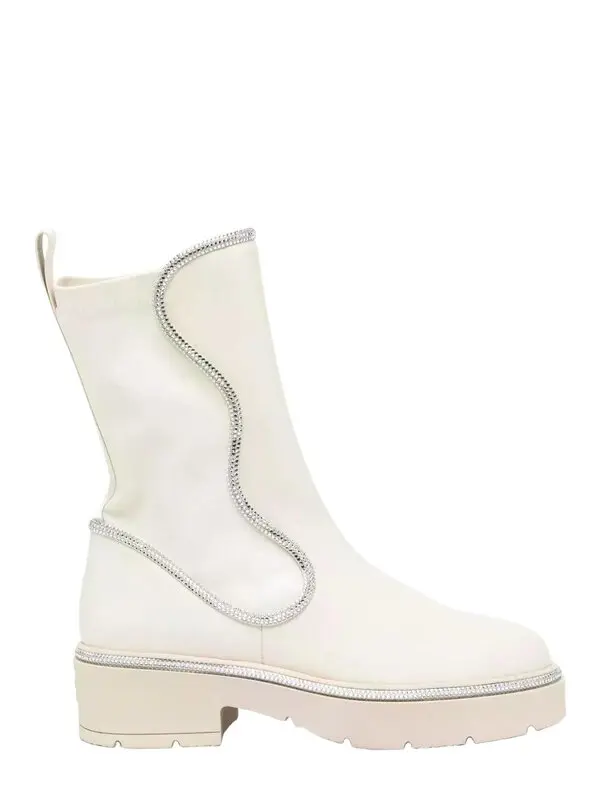 Rene Caovilla Onda Boots - Neutrals