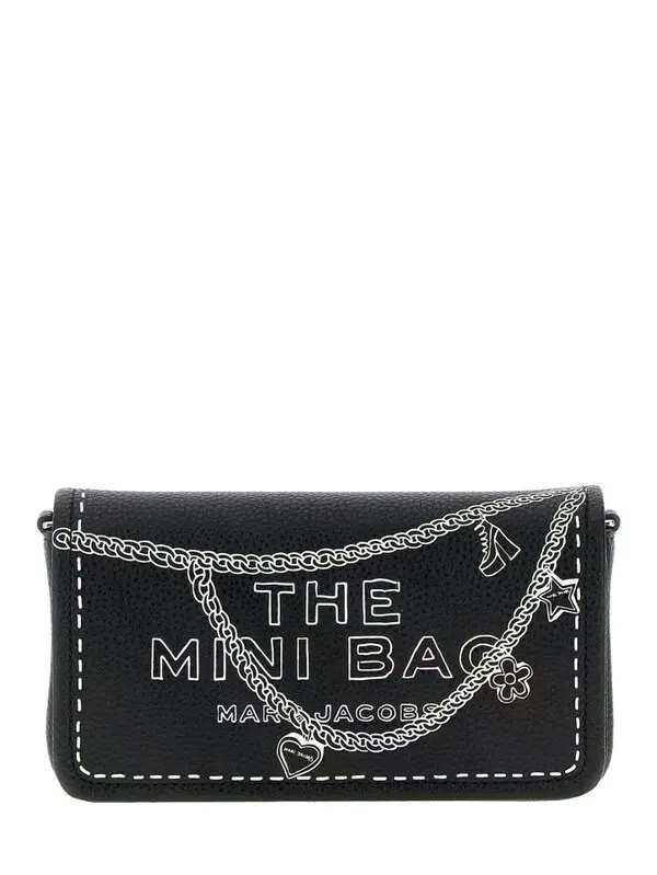 Marc Jacobs Mini Trompe L'oeil Cross Body Bag - Black