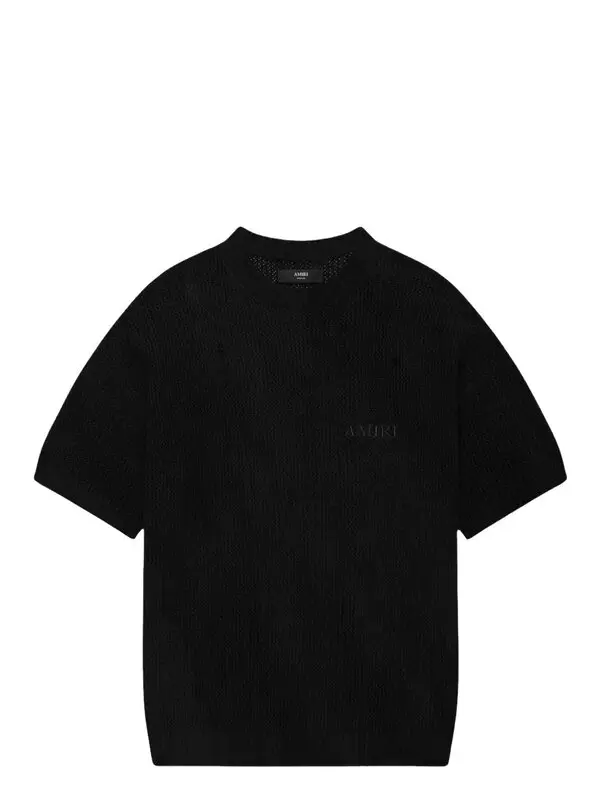 Amiri Logo-print T-shirt - Black