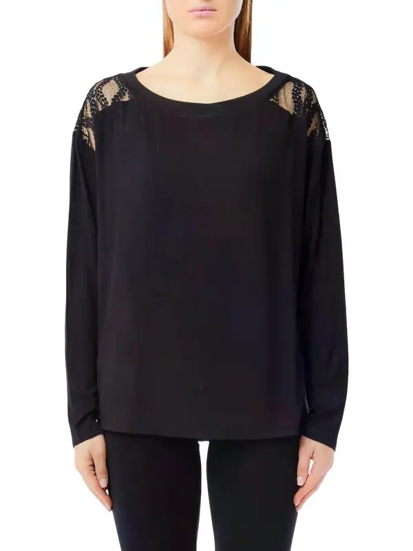 Liu Jo Long-sleeve T-shirt - Black