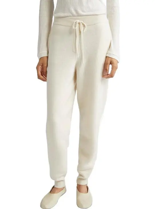 Loulou De Saison Hespero Cashmere Joggers - Ivory