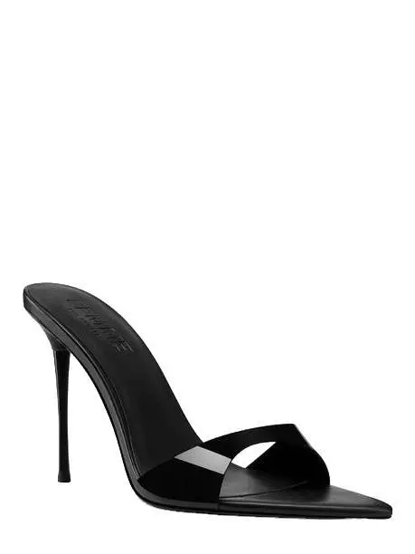 Femme La Azucar Stiletto Heel Slide Sandal - Noir