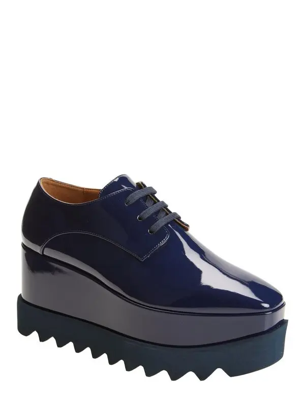 Stella McCartney Sneakelyse Platform Sneakers - Navy