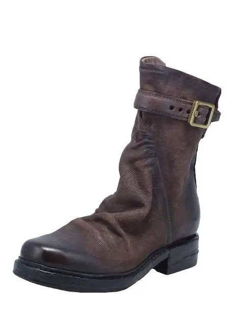 A.S.98 Albie Slouch Bootie - Brown