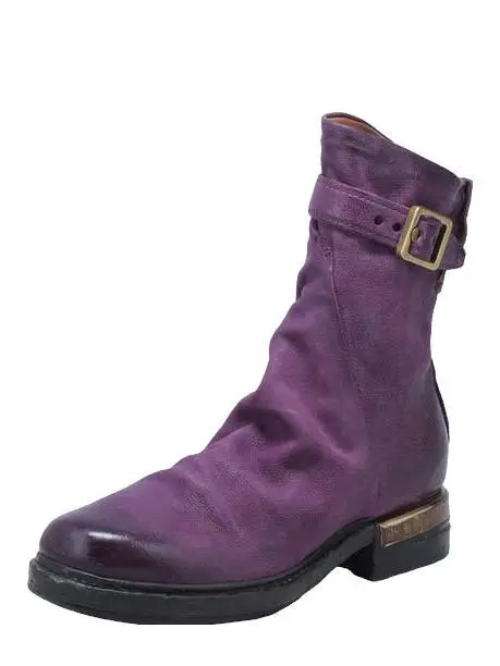 A.S.98 Albie Slouch Bootie - Grape