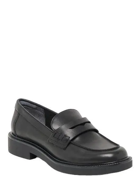 Dolce Vita Tiggy Penny Loafer - Black Leather