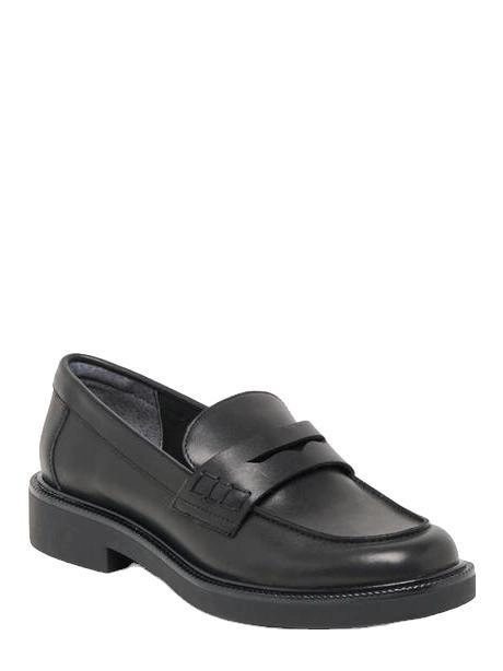Dolce Vita Tiggy Penny Loafer - Black Leather