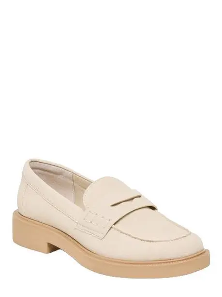 Dolce Vita Tiggy Penny Loafer - Creme Nubuck