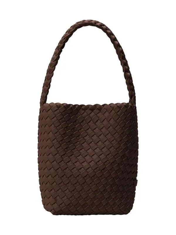 NAGHEDI Small Nomad Hobo - Chocolate