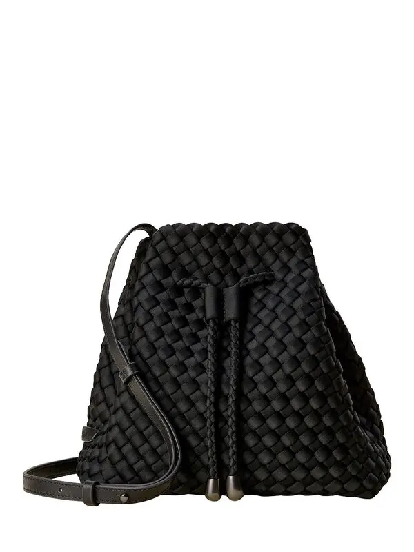 NAGHEDI Medium Gramercy Bucket Bag - Onyx