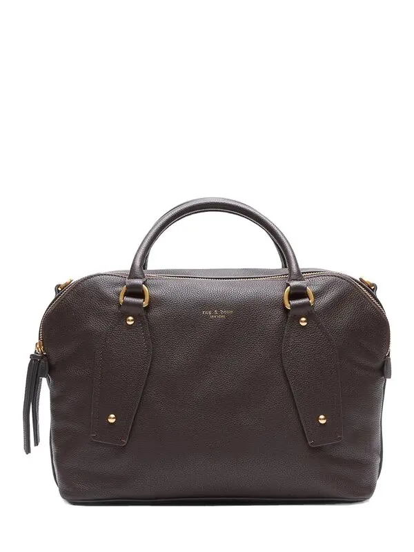 Rag & Bone Gramercy Medium Satchel Bag - Chocolate