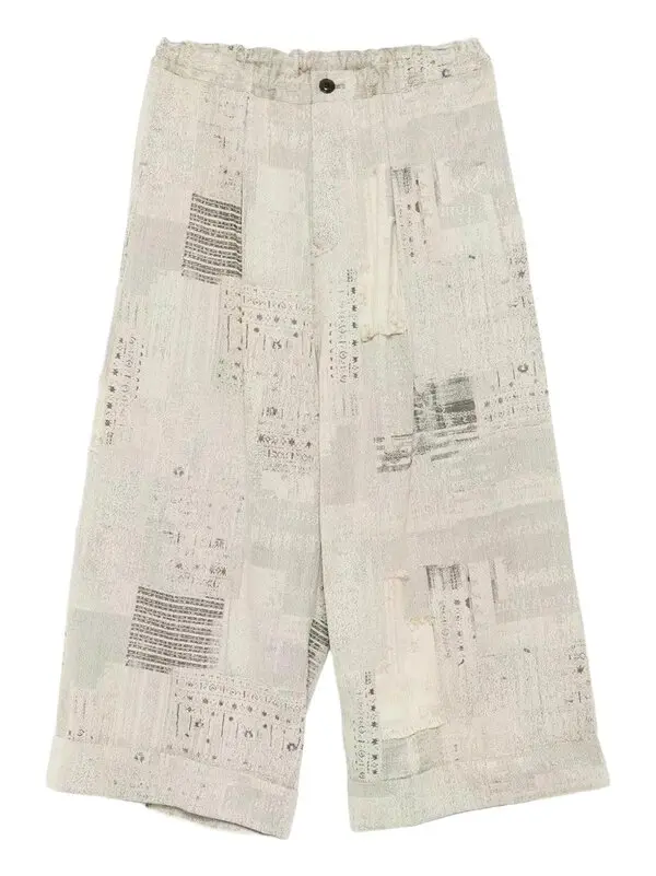 Y’s Cotton Trousers - Neutrals