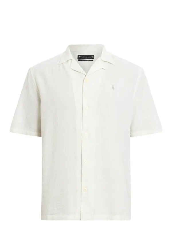 ALLSAINTS Organic Cotton Admon Shirt - White