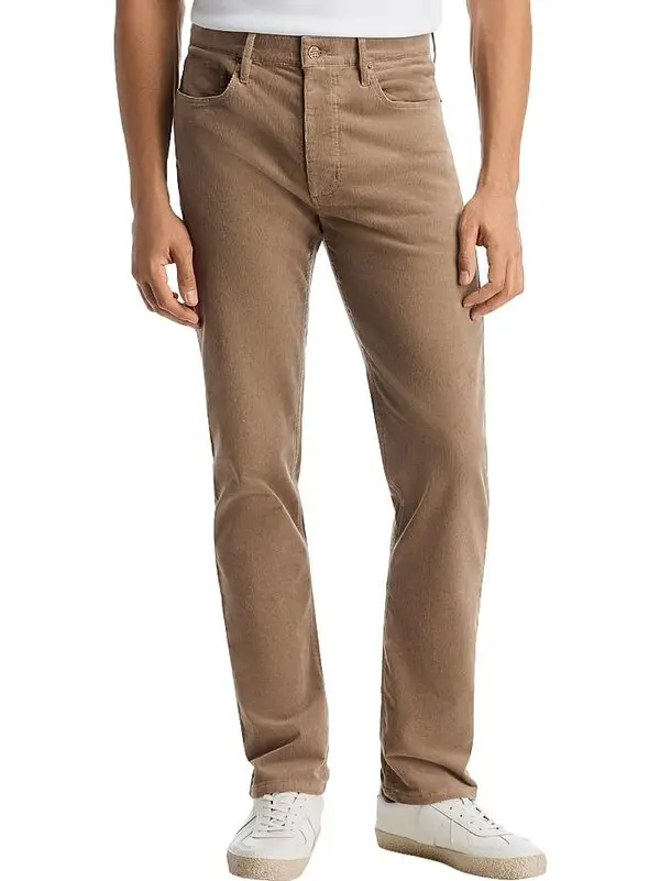 Marine Layer 5 Pocket Slim Straight Fit Cords - Taupe