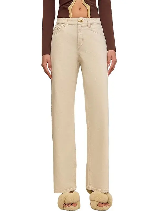 Cult Gaia Rosella Pants - Travertine