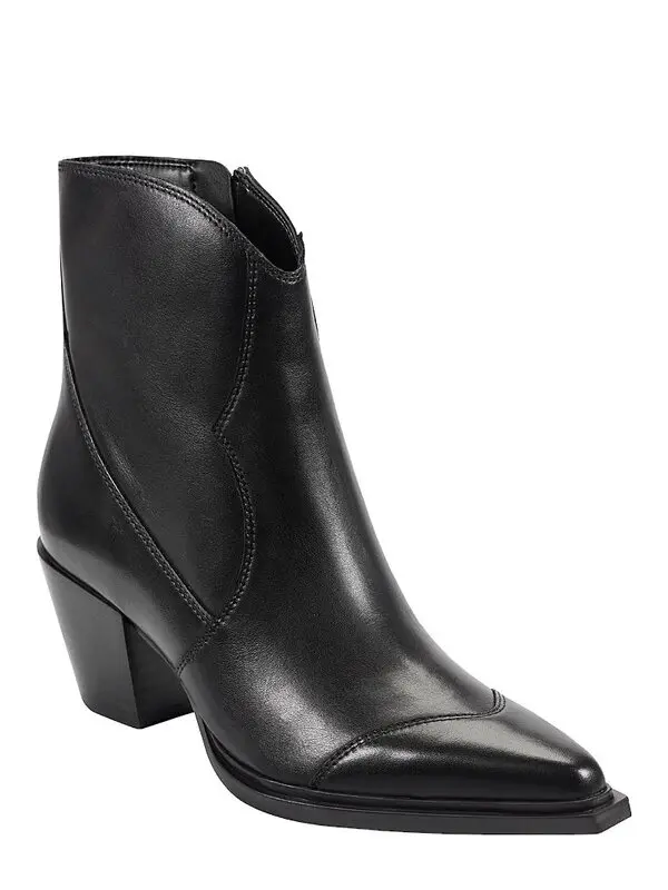 MARC FISHER LTD. Giulie Boots - Black Leather