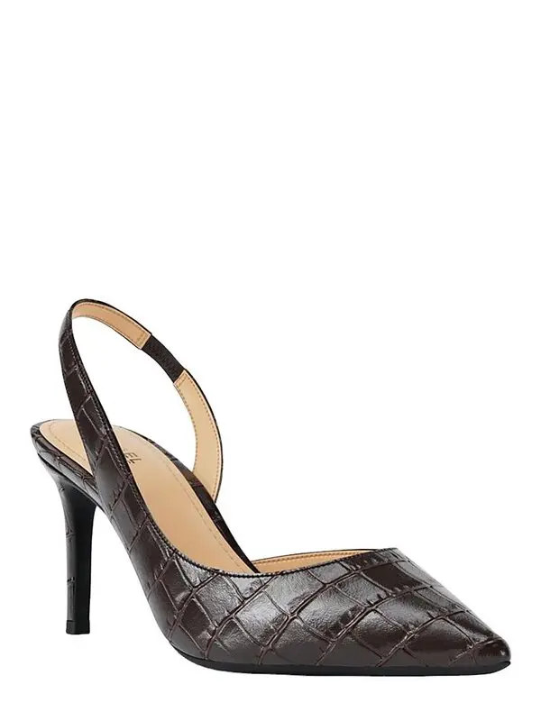 Michael Kors Alina Flex Slingback Pumps - Chocolate