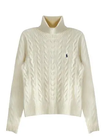 Polo Ralph Lauren Wool Cashmere Pullover - Authentic Cream