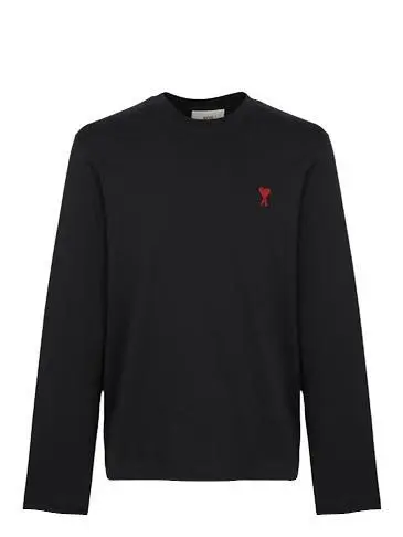 Ami Long Sleeve T-shirt - Black