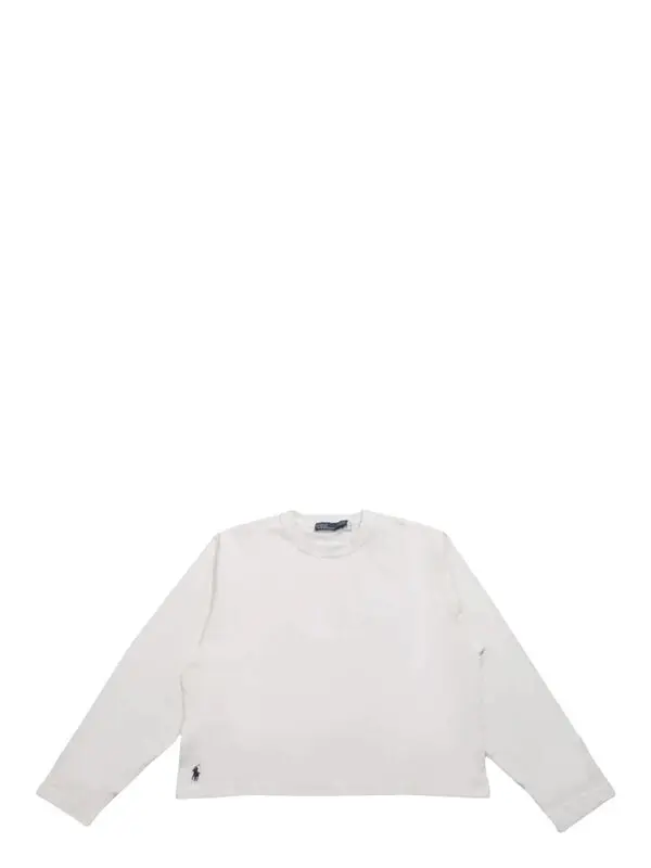 Polo Ralph Lauren Classic Long Sleeve Pullover - White