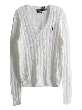 Polo Ralph Lauren Long Sleeve Pullover - White