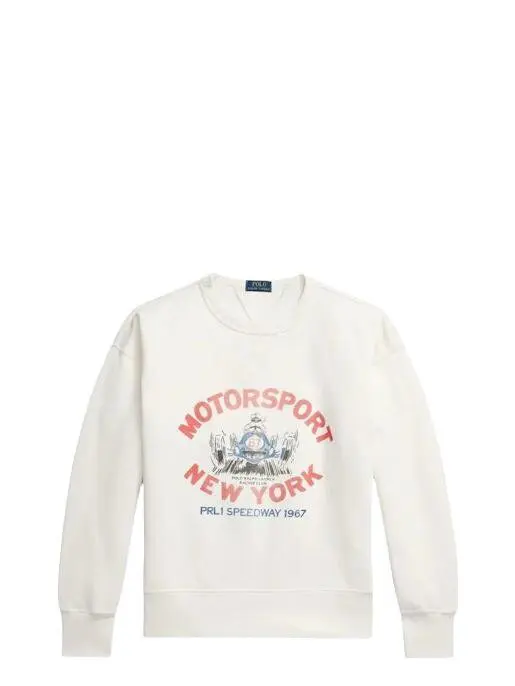 Polo Ralph Lauren Seasonal Fleece Motorsport Sweatshirt - Nevis