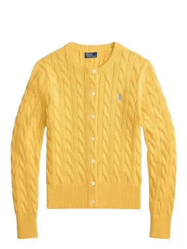 Polo Ralph Lauren Long Sleeve Cardigan - Fall Yellow