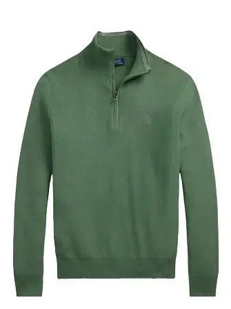 Polo Ralph Lauren Long Sleeve 1/2 Zip Pullover - Fatigue