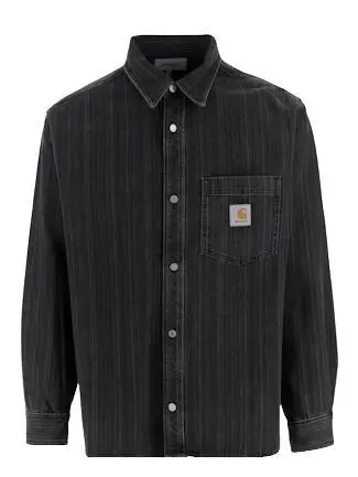 Carhartt Wip Rylan Striped Shirt - Rylan Stripe/black