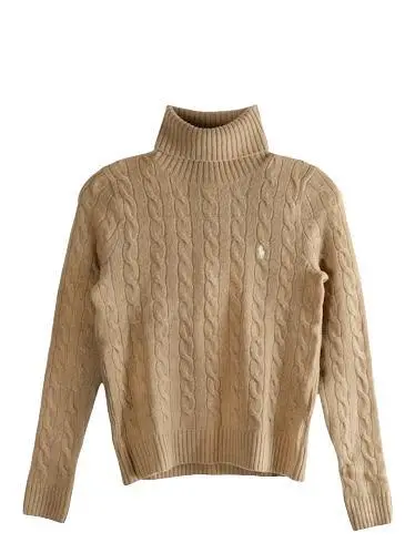 Polo Ralph Lauren Wool Cashmere Pullover - Camel Melange