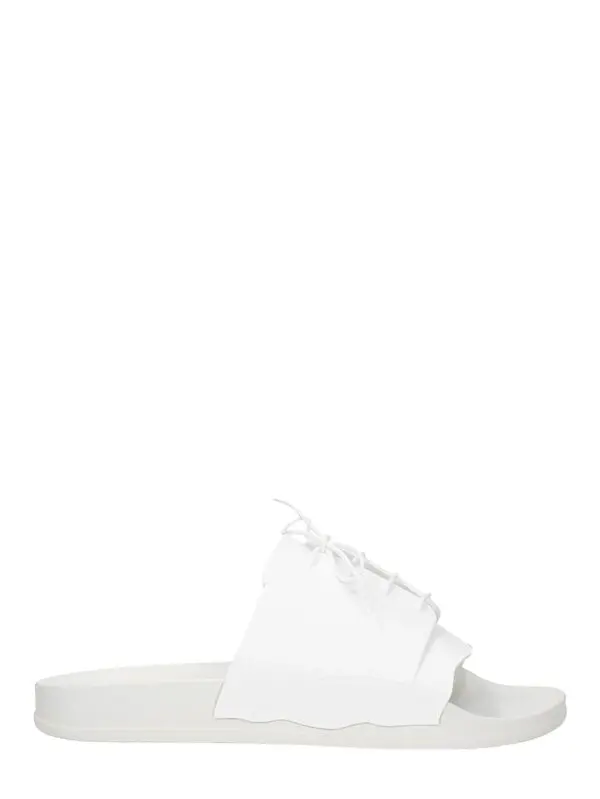 MAISON MARGIELA Cotton Slipper Sandals - White
