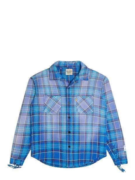 GALLERY DEPT. Marley Flannel Shirt - Blue