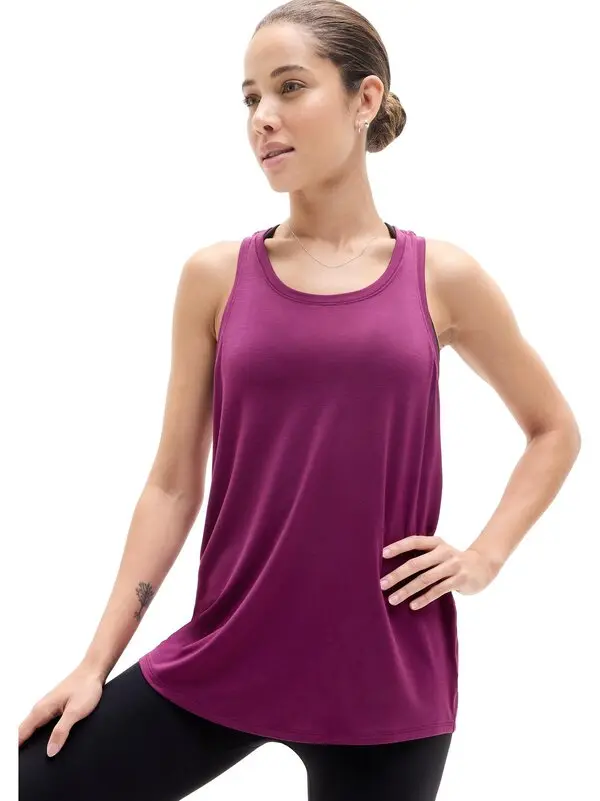 Athleta Relaxed Tank - Plum
