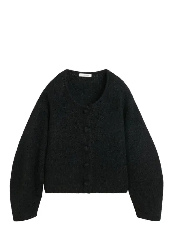 BY MALENE BIRGER Zharea Wool-blend Cardigan - Black
