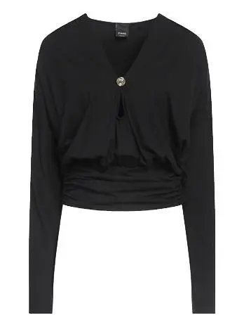 Pinko Viscose-blend Jersey Top - Black