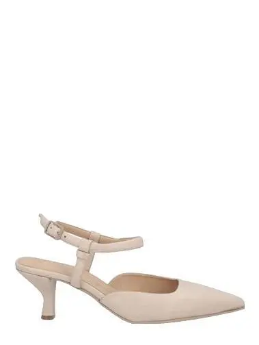 POMME D'OR Leather Pumps - White