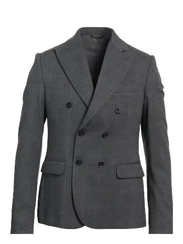 DANIELE ALESSANDRINI Blazer Charcoal Size Polyester, Viscose, Elastane - Grey