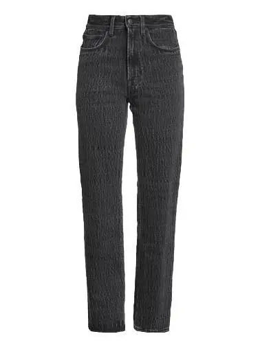 + PEOPLE Cotton-polyester Straight-leg Jeans - Black