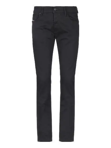 DIESEL® Straight Leg Gabardine Pants - Black