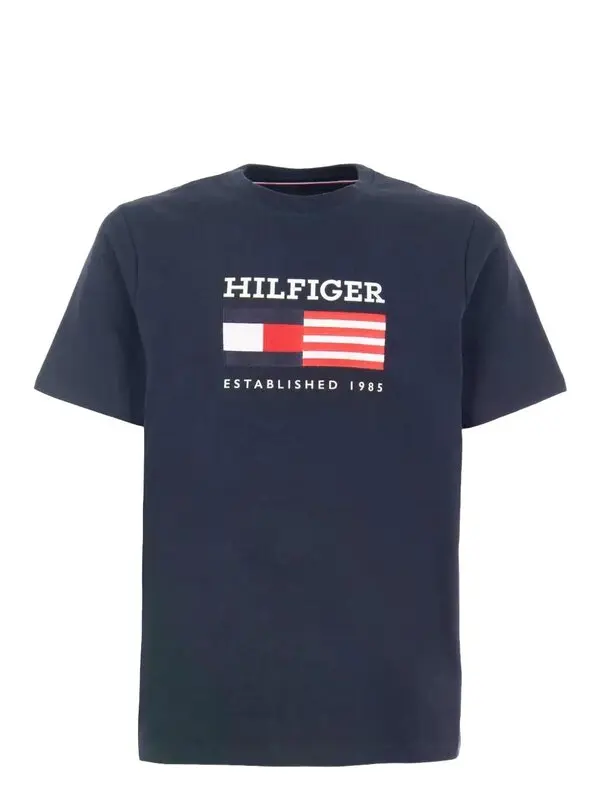 Tommy Hilfiger Hilfiger Flag Graphic T-shirt - Blue