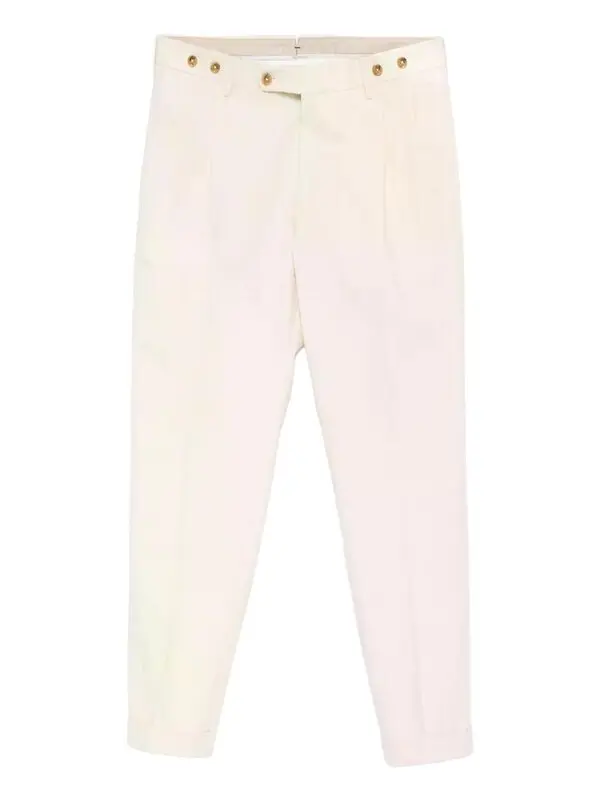 BERWICH Pleated-front Trousers - Neutrals