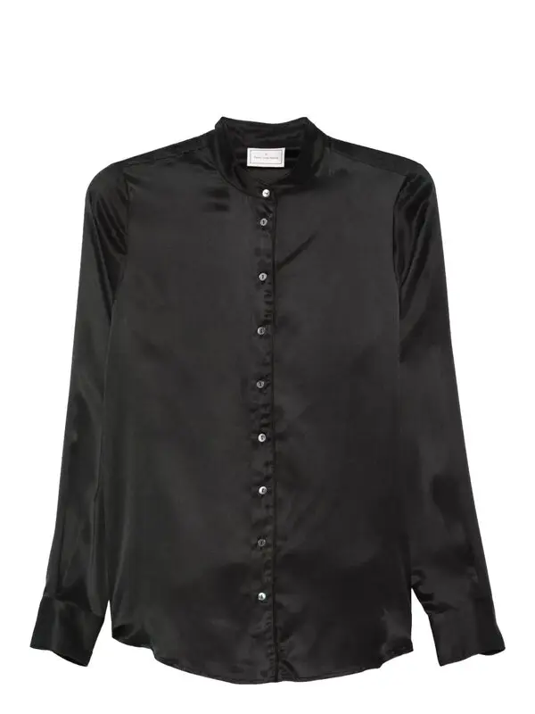 PIERRE-LOUIS MASCIA Silk Shirt - Black